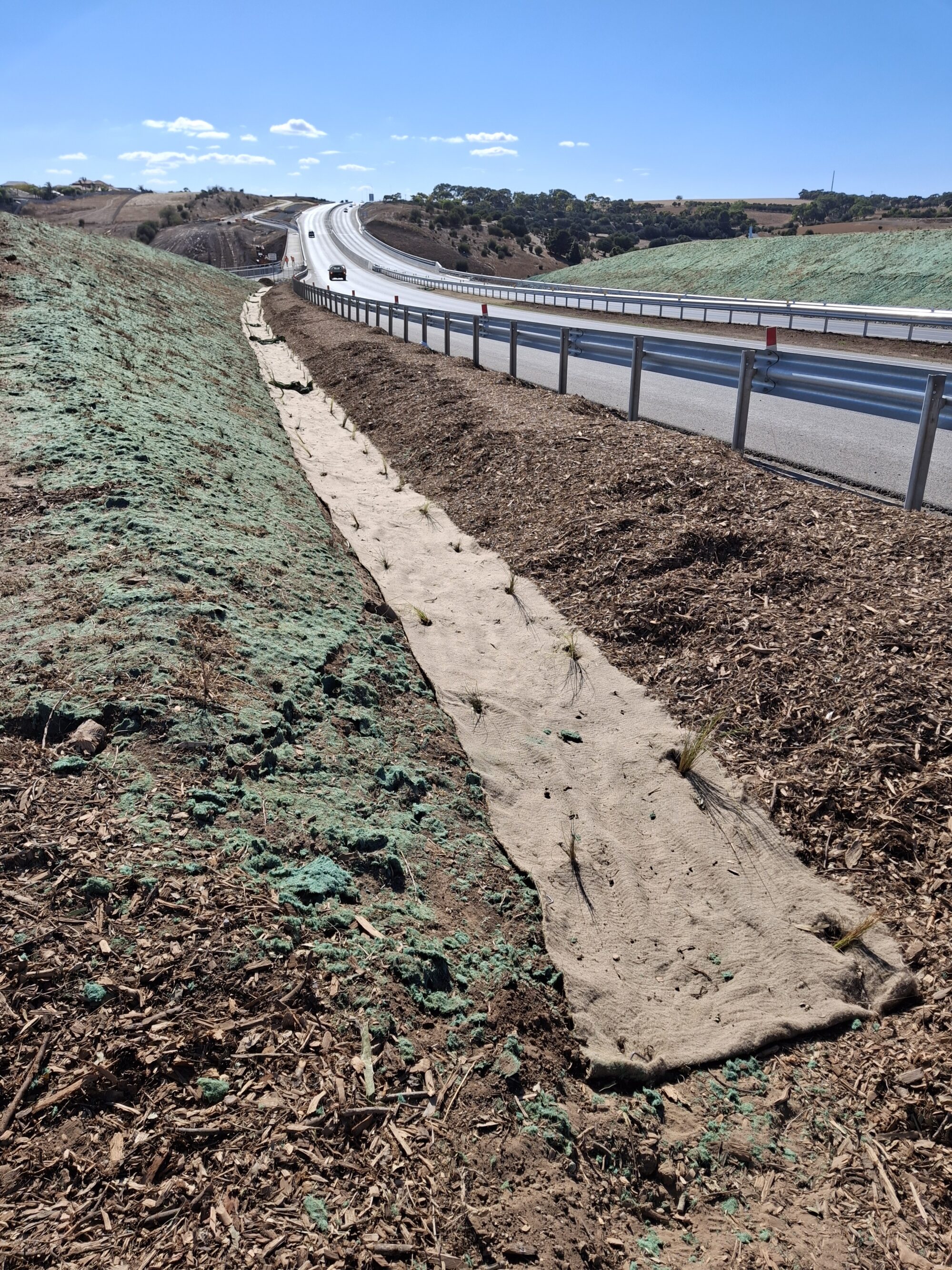 Fleurieu Connections Hydroseeding | ecoDynamics | Case Study