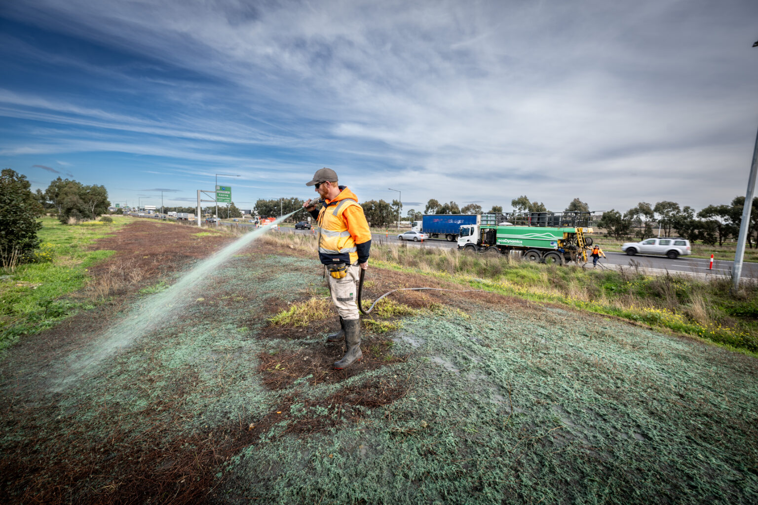 Hydroseeding & Hydromulching | ecoDynamics